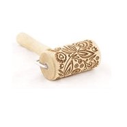 Stodola Engraved Mini Rolling Pin with FOLK ROOSTER Pattern - Walmart.com