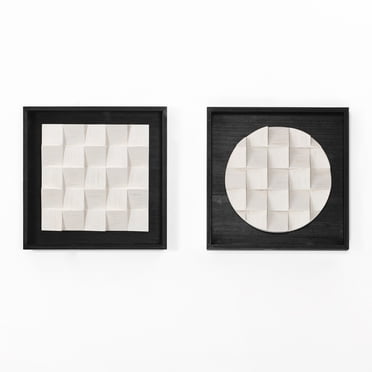 Belden Oversized Distressed White Wall Decor - Walmart.com