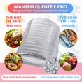 Reusableulation Bags Thermal Box Liners Metalized Lunch Food Shopping ...
