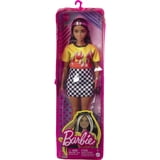 Barbie Fashionistas Doll #179, Curvy with Long Highlighted Hair in Crop ...