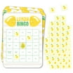 Big Dot of Happiness So Fresh - Lemon - Bingo Cards and Markers ...