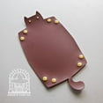 ELARA- Sage'S Burgundy Enchanted Cat Dice Tray | Dnd Dice Tray Ttrpg ...