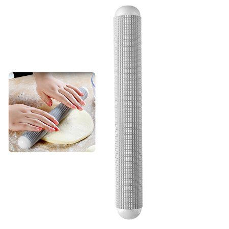 27cm/10.61inch Rolling Pin Plastic Non-Sticky Multifunctional with ...
