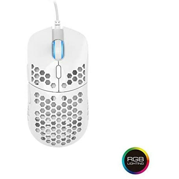 Mouse Gamer HK Gaming Mira M Ligero RGB 12K Cpi -Blanco | Bodega ...