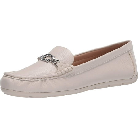 COACH Maegan C Chain Driver Chalk Leather 11 M | Walmart Canada