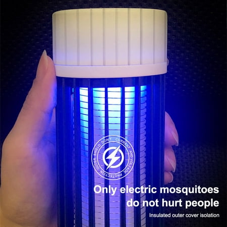 Electric Shock Pest Lamp Cordless battery; it Garden Bedroom Living ...