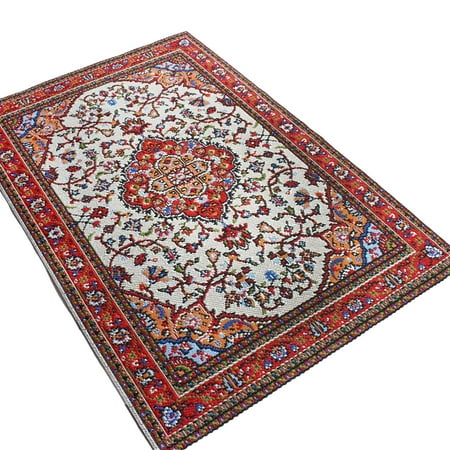 ZheElen Mini Carpet Realistic Scene Layout Ornament Unique 1/12 Mini ...