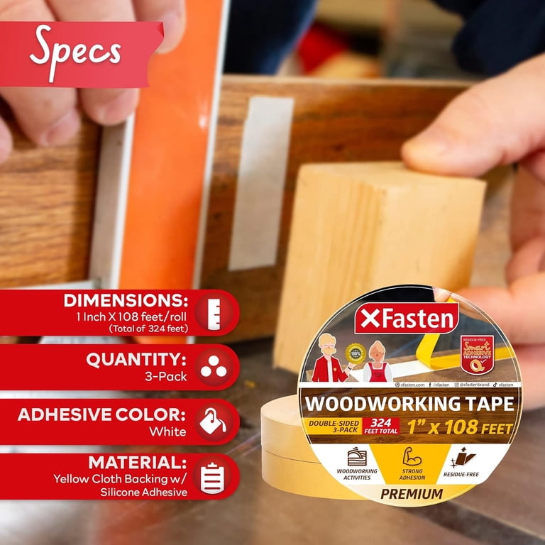 2 Masking Tape Lichamp Masking Tape Wide 1.5 Inches, General Purpose ...