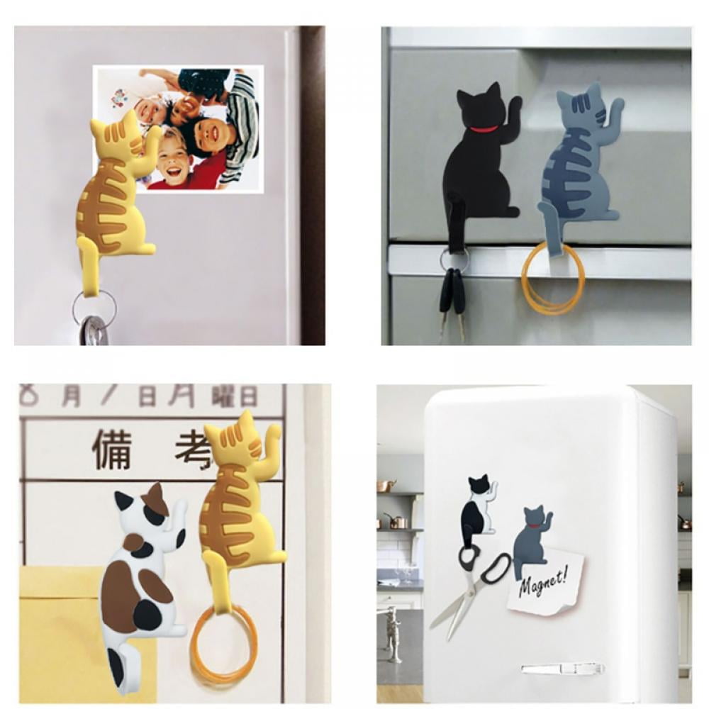 Creative Cat/Dog Magnetic Hook-Bendable Multifunction Fridge Magnet ...