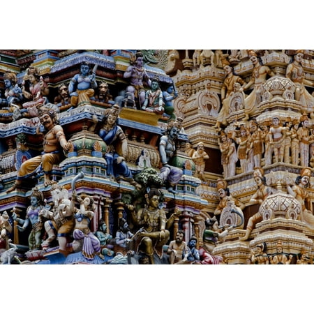 Sri Lanka. Matale. Hindu Temple Of Sri Muthumariamman. Aisa/Everett ...