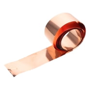 Uxcell Copper Sheet Roll 3500mm x 100mm x 0.01mm, 99.9% Pure Copper ...