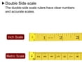 Uxcell 6pcs Soft Tape Measure 150cm/60" Double Scale Inch & Metric ...