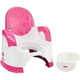 Fisher-Price Custom Comfort Adjustable Potty, Pink/White - Walmart.com
