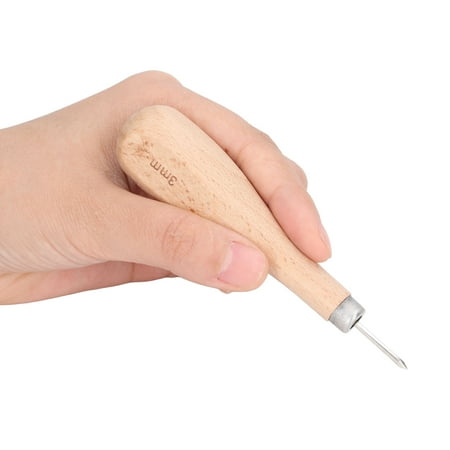 EOTVIA Stitching Awl,Leather Stitching Awl,3mm Stitching Awl Profession ...