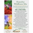 Bloomers 3LB Honeybee Wildflower Mix - 100% Pure Seed, All Season, Low ...