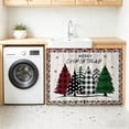 Christmas Tree Small Sink Skirt 10"Wx11"L,Dustproof Under Sink Curtain ...