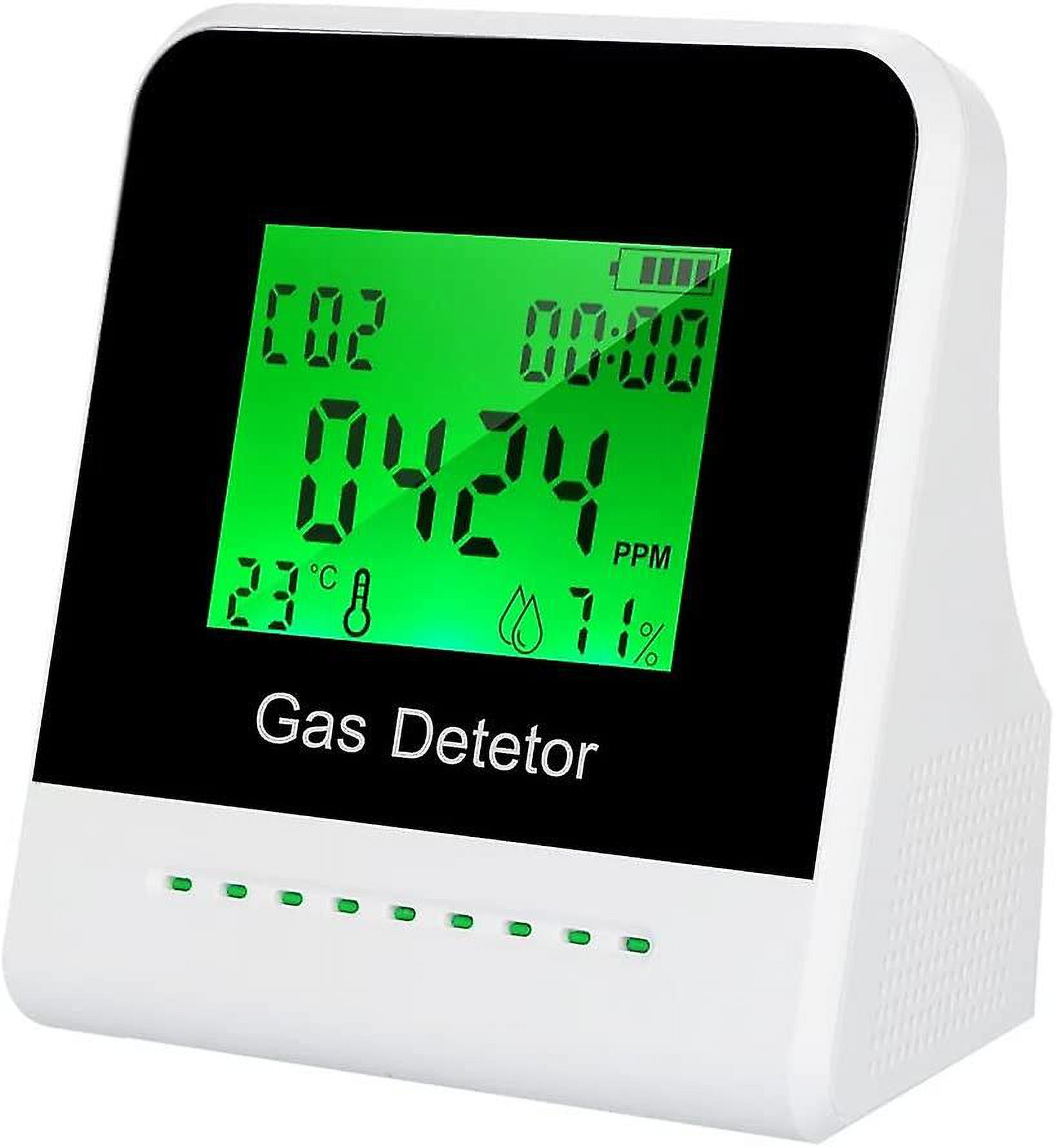 Detector de CO2 - Monitor de dióxido de carbono - 400-5000 PPM ...