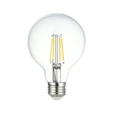 Great Value G25 LED Bulb, 3-Watt (60W Equivalent) Daylight Decorative ...