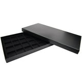 Novel Box Jewelry Cardboard Display Case And Lid With Jewelry Slot Tray ...