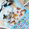 Chidian 200 Pcs Flag Pins Creative Push Pins Thumb Tacks Creative Thumb ... Chidian 200 Pcs Flag Pins Creative Push Pins Thumb Tacks Creative Thumb ...