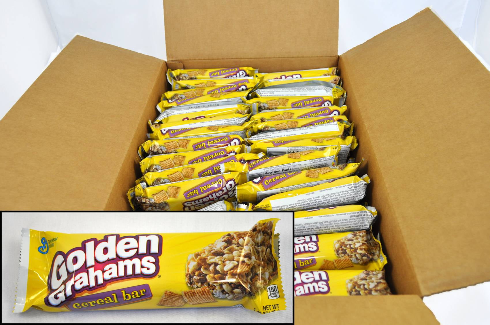 Golden Grahams Cereal Bar, 1.42 Ounce -- 96 per case. - Walmart.com
