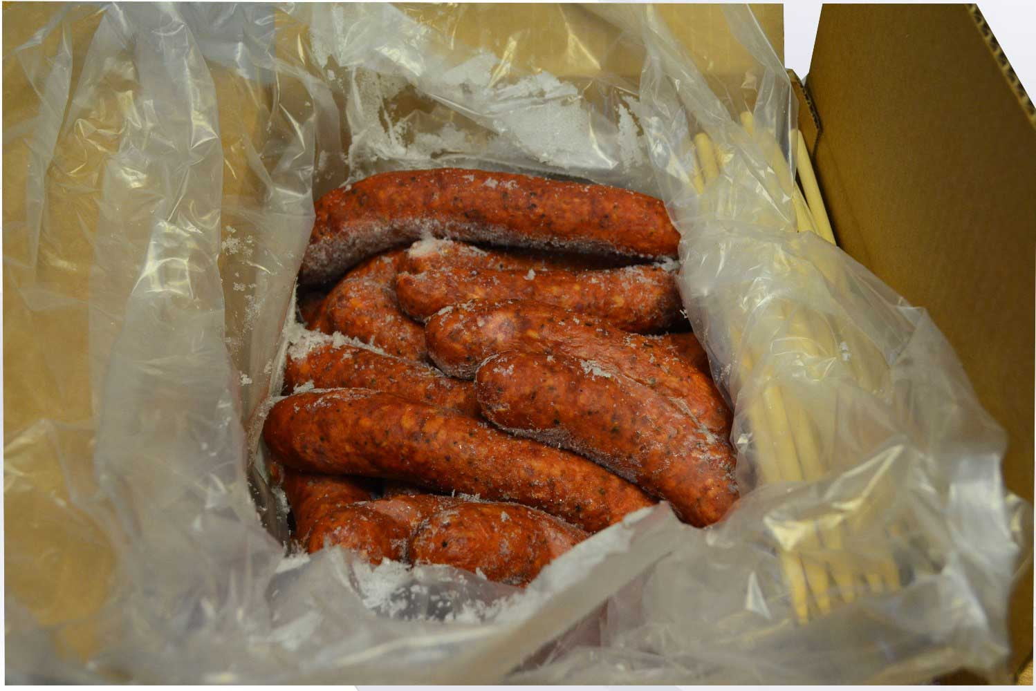 Carls Pork and Beef Smoked Sausage Rope, 10 Pound -- 1 each. - Walmart.com