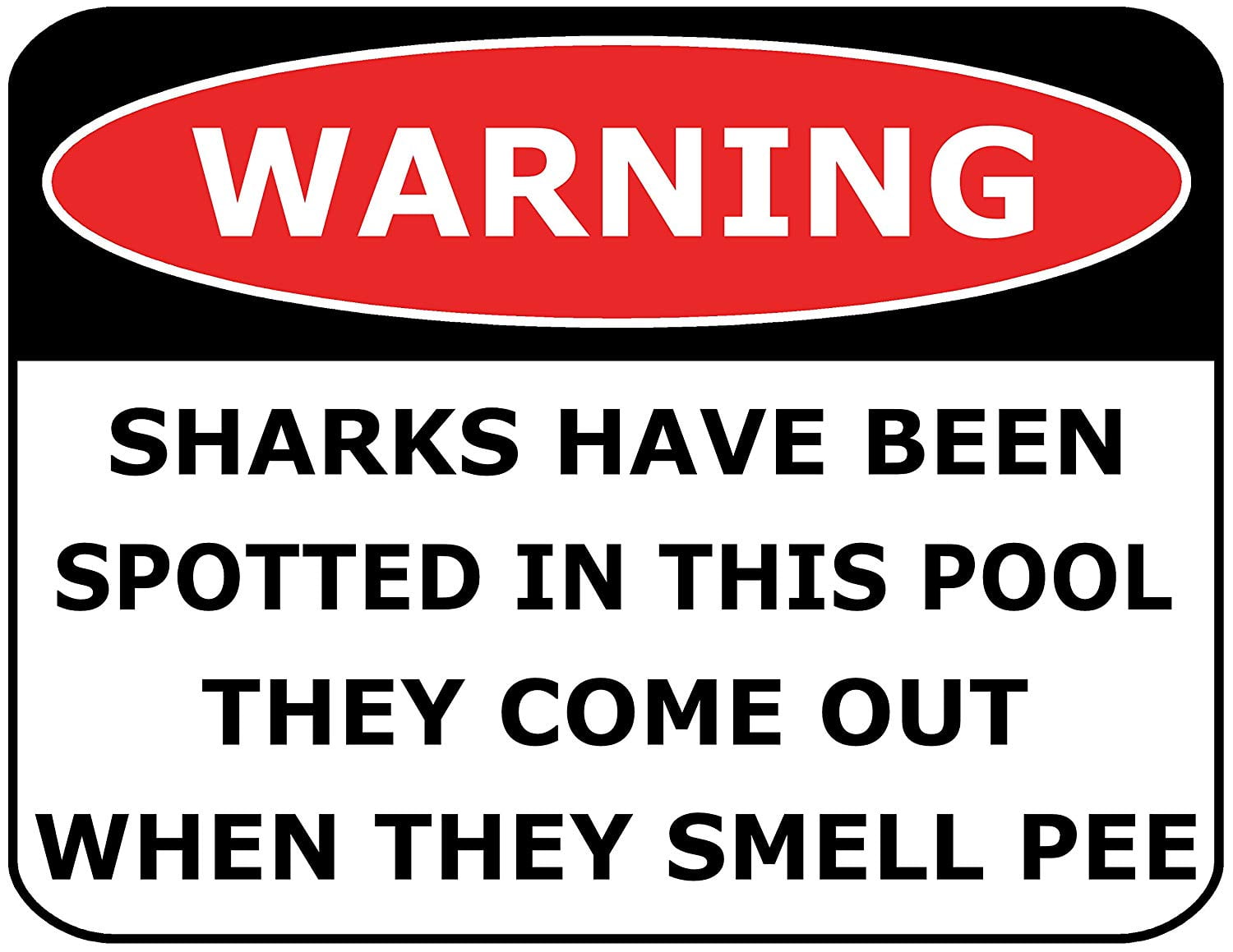 PCSCP Warning Sharks Have Been Spotted in This Pool They Come Out When ...