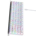 68 Key RGB Backlit Mechanical Keyboard With Hot Swappable Switches ...