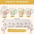 97 Pcs 24 Guests Tea Birthday Party Supplies Disposable Tableware Set 9 ...