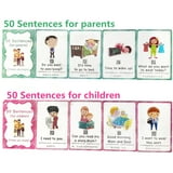 100 Parent Child Daily Conversation Starters Cards with Picture ...