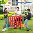 Infans Jumbo 4-to-Score 4 in A Row Giant Game Set Adults Kids Family ...