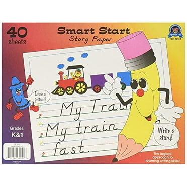 Teacher Created Resources Smart Start 1-2 Writing Paper: 360 Sheets ...