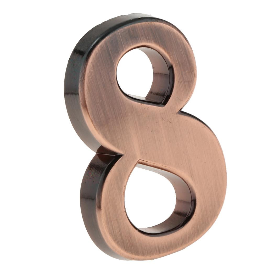 Hotel Door Digits Numeral Plate Plaque Stickers Door Plate Sign Number ...