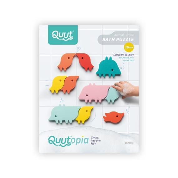 Click here for Quut Toys Quutopia - Bath Puzzle: Animal Parade -... prices