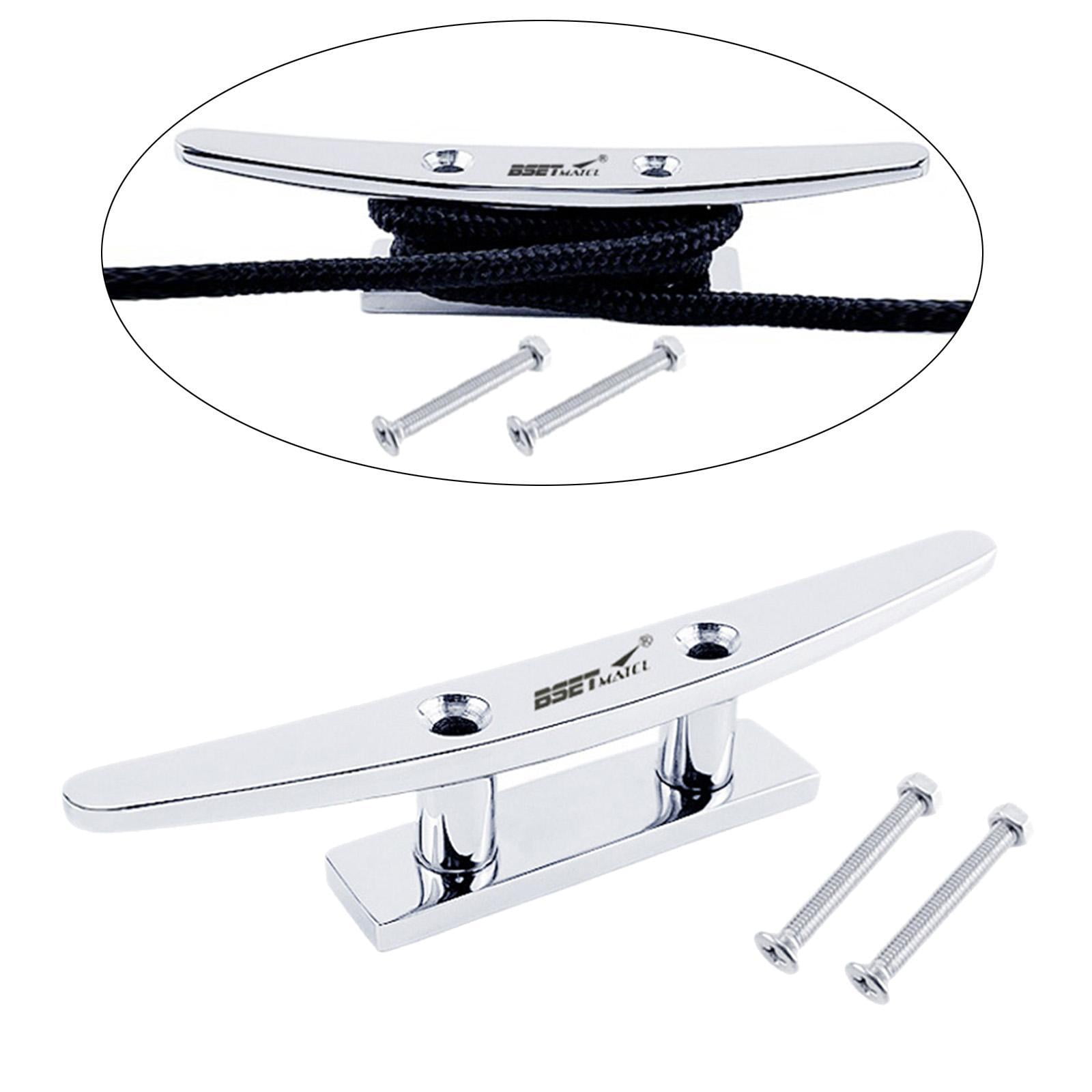 Stainless Steel Boat Cleat Dock Cleat, Wide Footprint for Strength ...