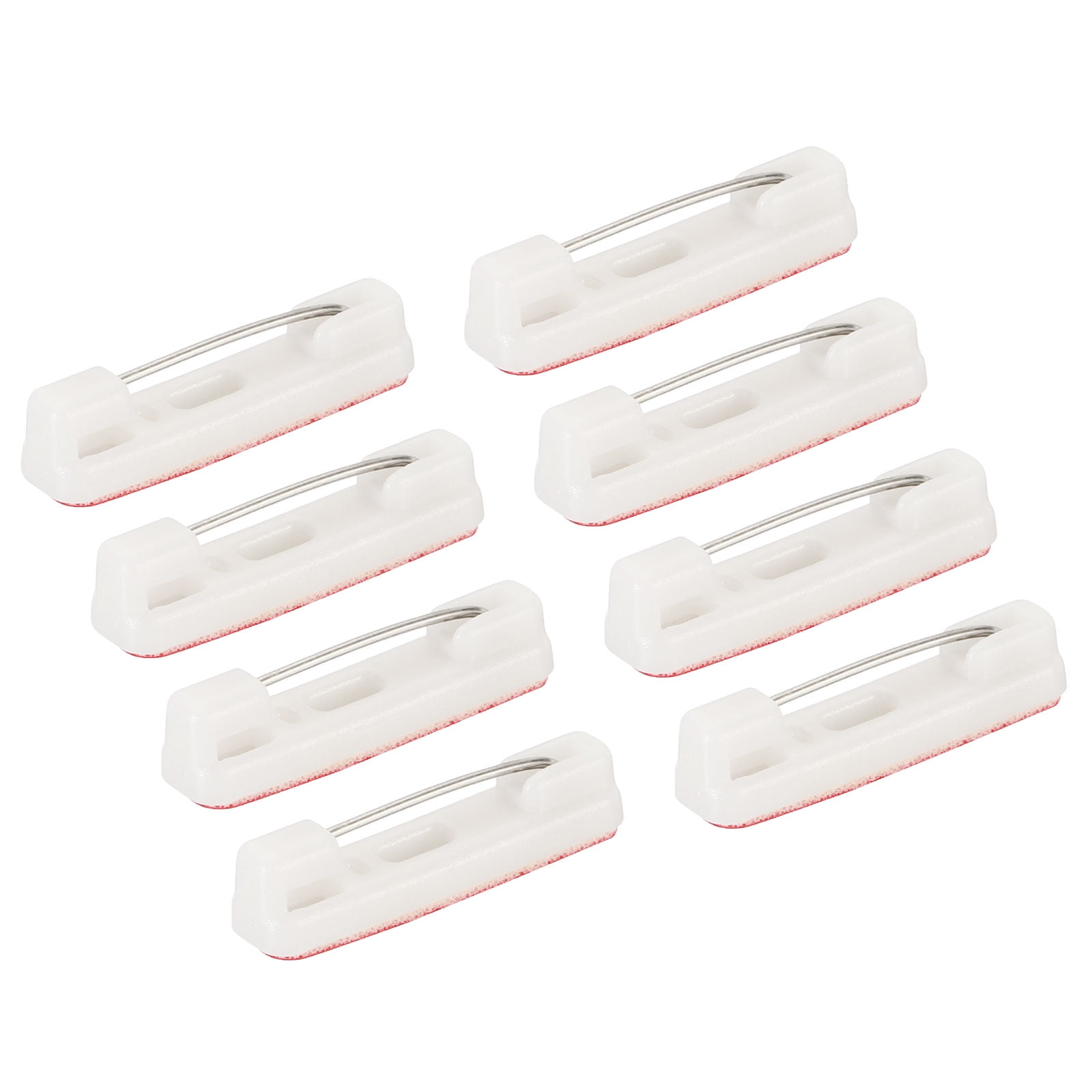 Uxcell 100Pcs Safety Bar Pins 22mm Adhesive Brooch Clasp Pin Backs for ...