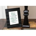 Serenity Prayer Black 8 x 10 Beaded Board Picture Frame Plaque ...