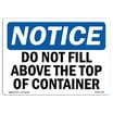 SignMission OS-NS-A-1218-L-15455 12 x 18 in. OSHA Notice Sign - Do Not ...