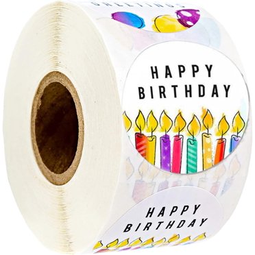 200 Pcs Happy Birthday Gift Tags Stickers,Happy Birthday to Name ...