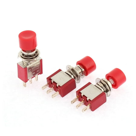 3pcs 3 Terminals 1NO 1NC Micro Push Button Switch AC 250V 2A 120V 5A ...