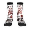 Four Seasons Universal Socks 2 Pairs Retro Motorcycle Design Bold ' NON ...