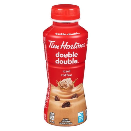 Tim Hortons Iced Coffee Double Double Bottle, 340 mL - Walmart.ca