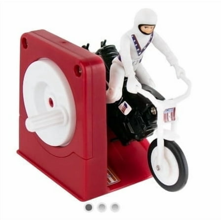 Evel Knievel Trail Bike Edition Stunt Cycle Toy, Multicolor Motorcycle ...