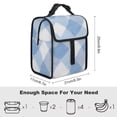 8.3×9.8in Insulated Lunch Bag Leak-Proof And Easy To Clean Zipper ...