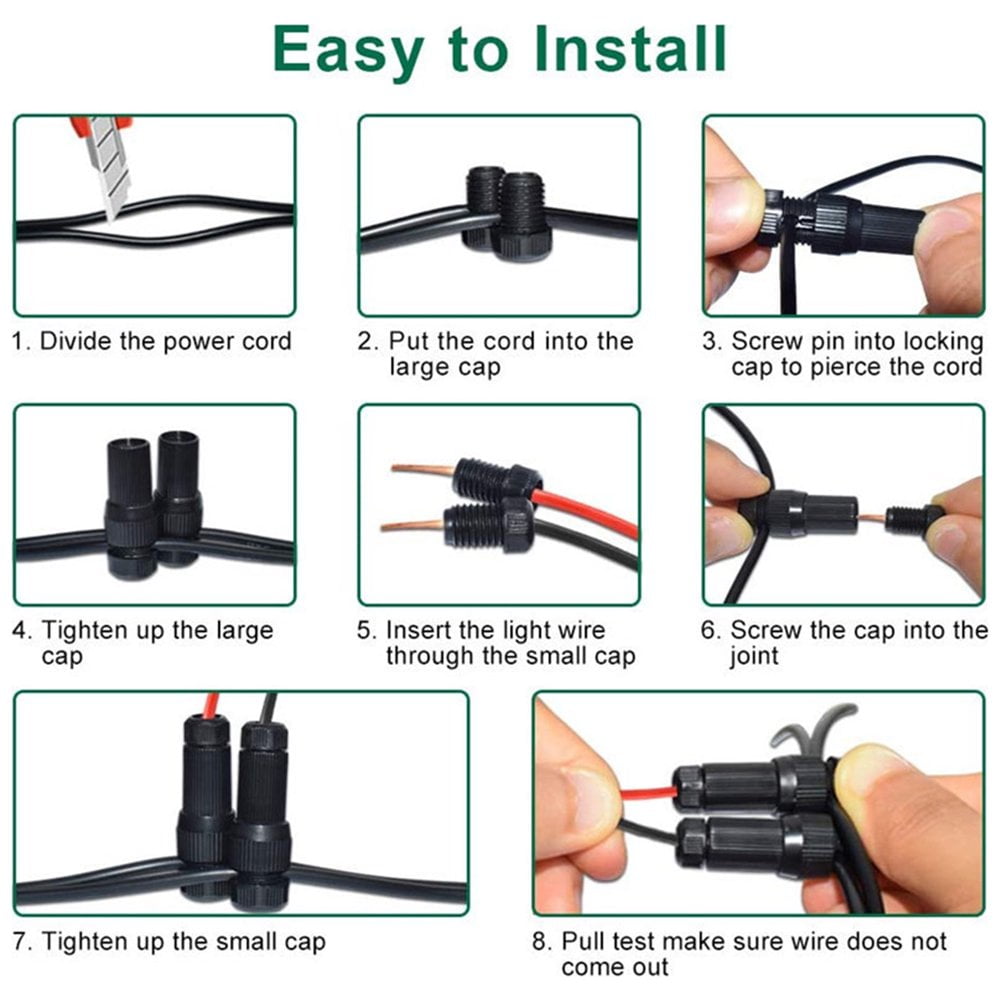 Replace Landscape Lighting Connectors Landscape Lighting Wire