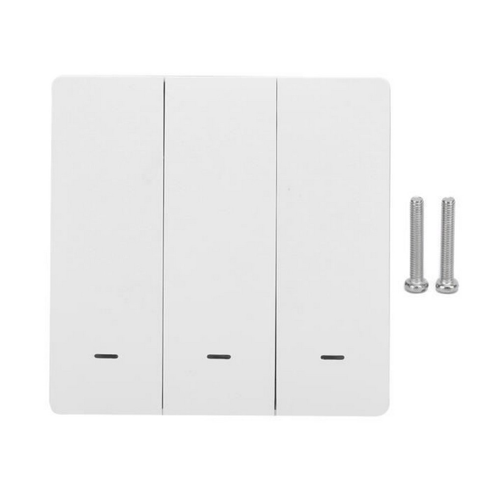 Smart Light Switch Zero Fire Smart Wall Light Switch Push Button Synchronization