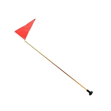 Anley Kayak Tow Red Safety Travel Flags with Reflective Strip - Warning ...