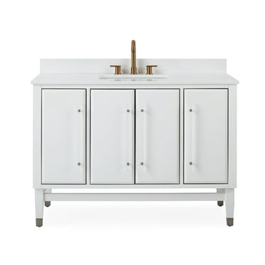 Stufurhome Hamilton 59 Inch Double Sink Bathroom Vanity - Walmart.com