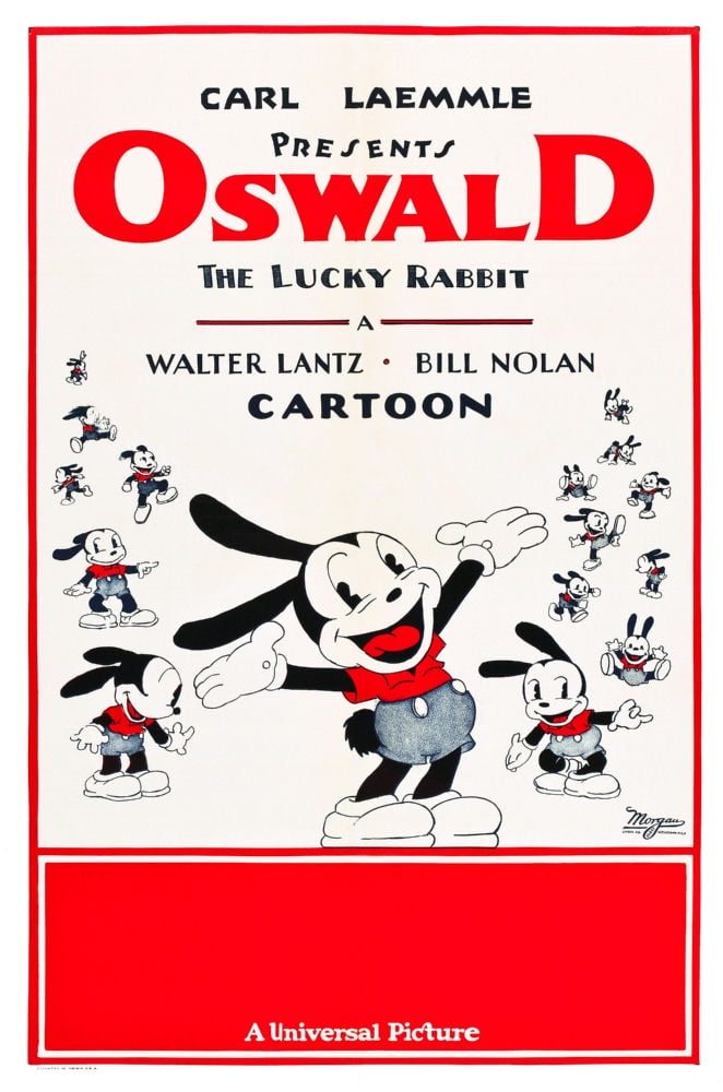 Oswald Rabbit Poster 24inx36in (61cm x 91cm) Art Poster 24x36 Multi ...