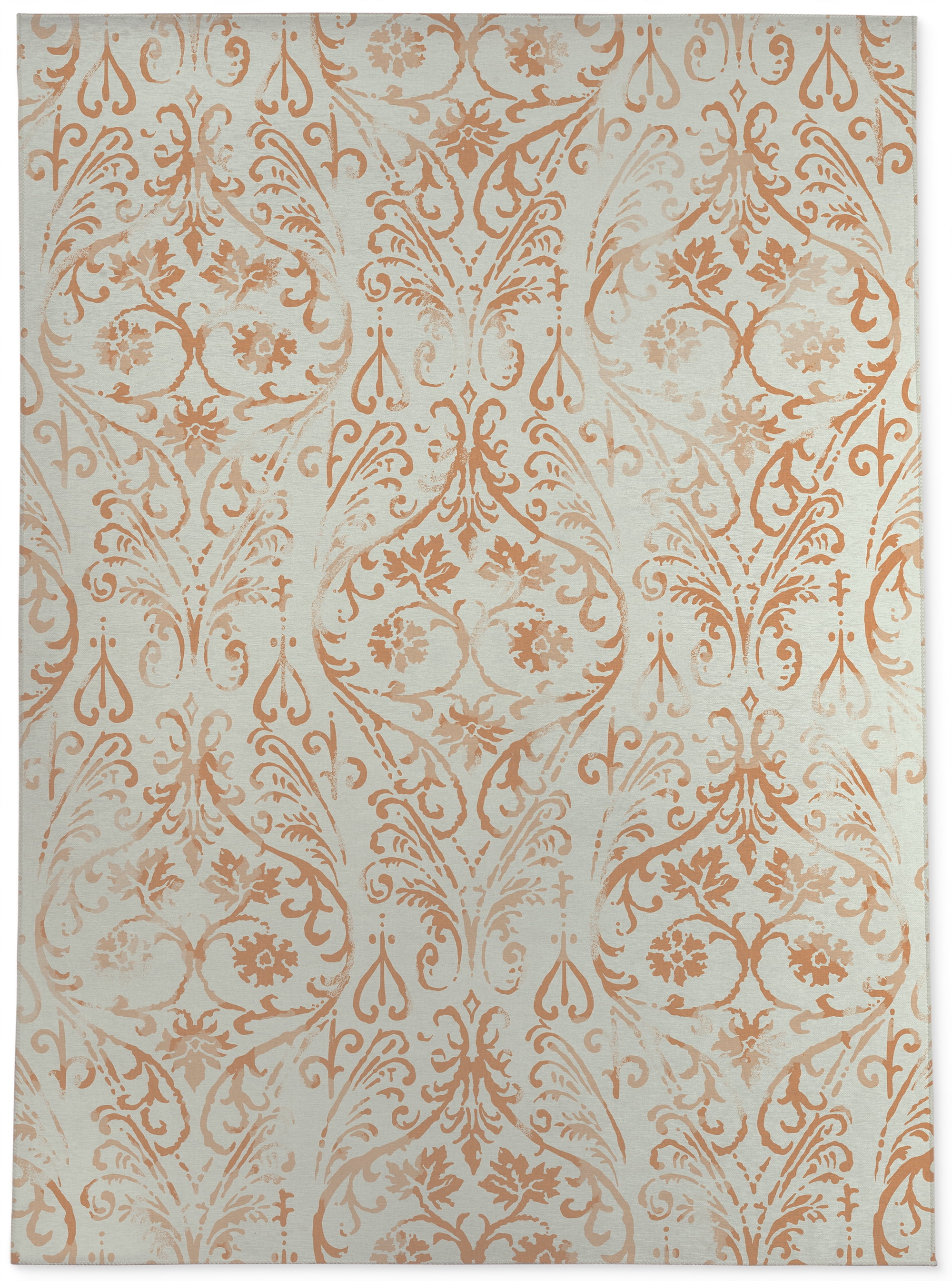 MOD DAMASK GOLD Kitchen Mat By Kavka Designs - Walmart.com